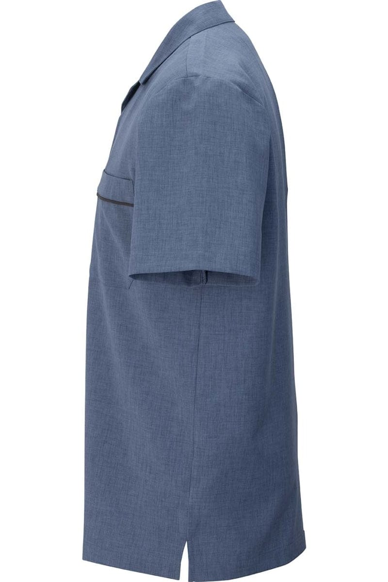 Men's Riviera Blue Flex Pinnacle Service Shirt – HousekeepingUniforms.com
