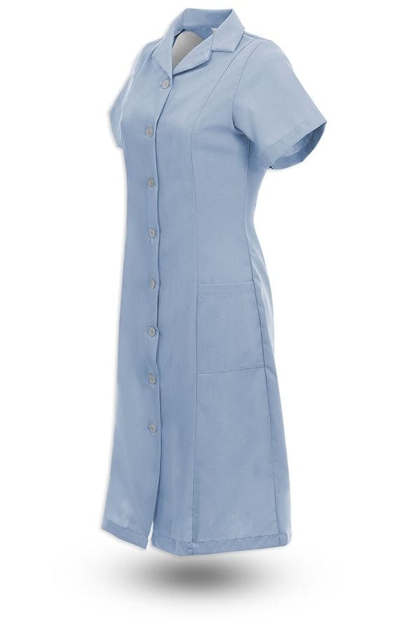 Women's Light Blue Housekeeping Princess Dress – HousekeepingUniforms.com