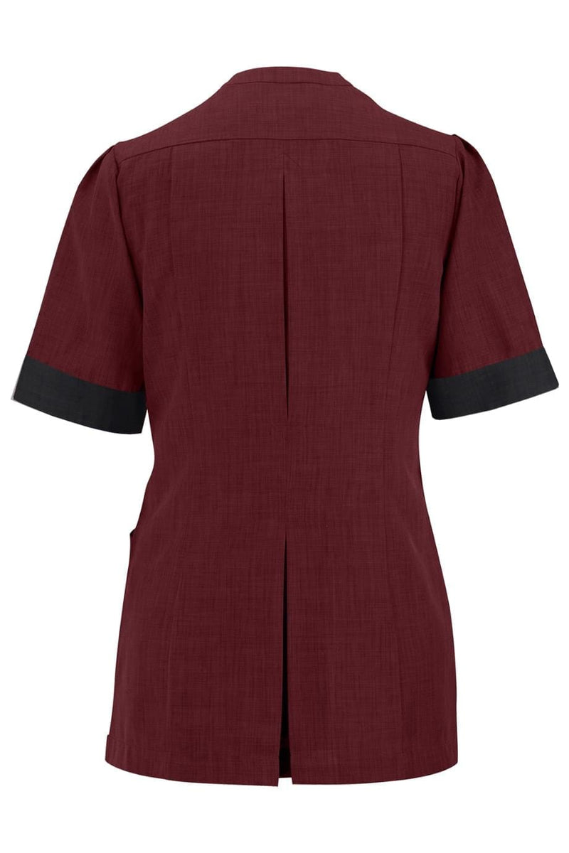Women's Burgundy Pinnacle Housekeeping Tunic – HousekeepingUniforms.com